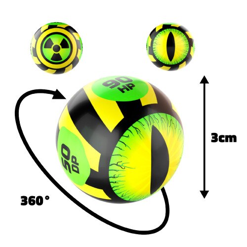 Freak Marbles Set of 6 Marbles & Skins in totem box