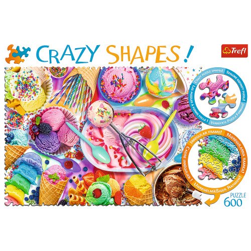Trefl 600pc Crazy Shapes - Sweet dream