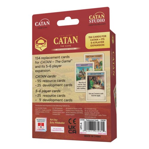 Catan (6th Edition) - Base Game Cards